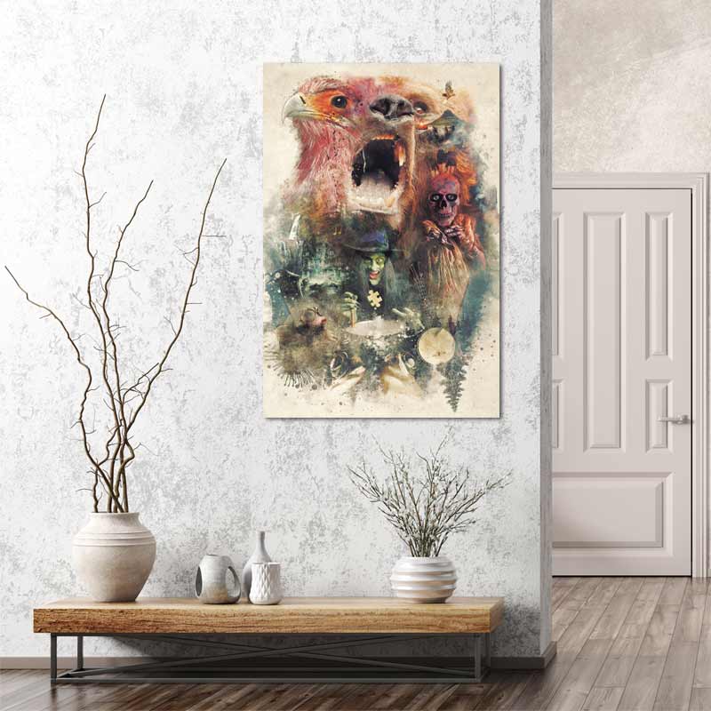 Tableau Déco Halloween | Toile murale made in France