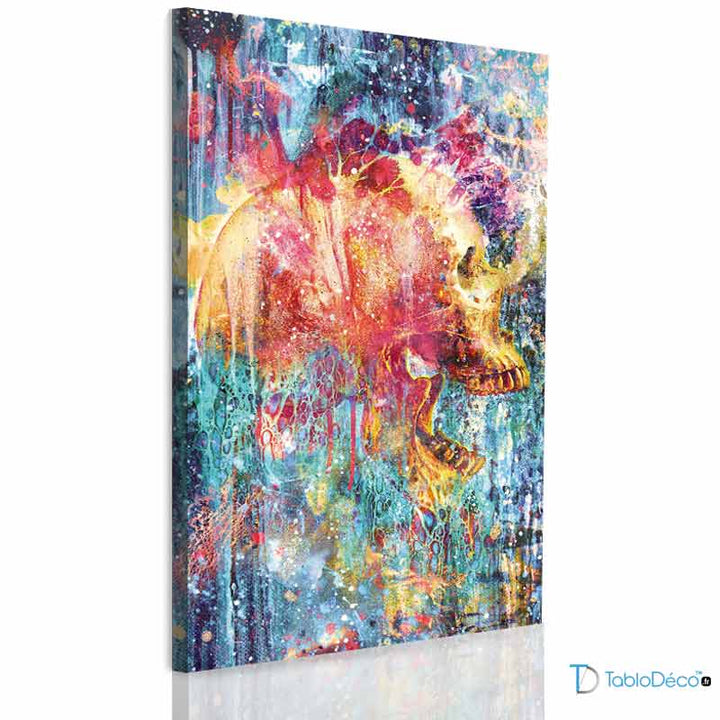 Tableau Tête de Mort pour une déco murale qui tue